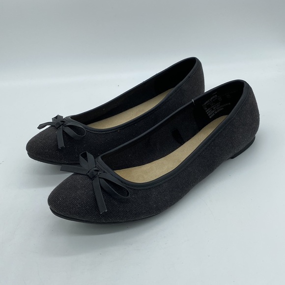 Basic Editions | Shoes | Basic Editions Micah Slip On Ballet Flats Bow ...
